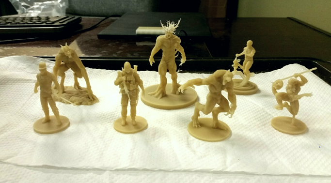 3D Printed characters - 3dscanningservices.net